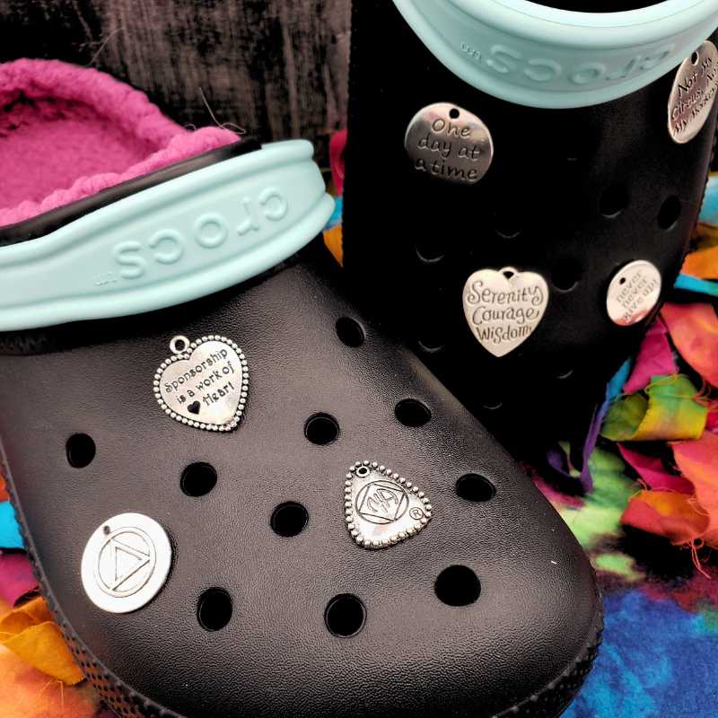 Sobriety Croc Charms Recovery Quote Shoe Charms | One Sober Gypsy ...