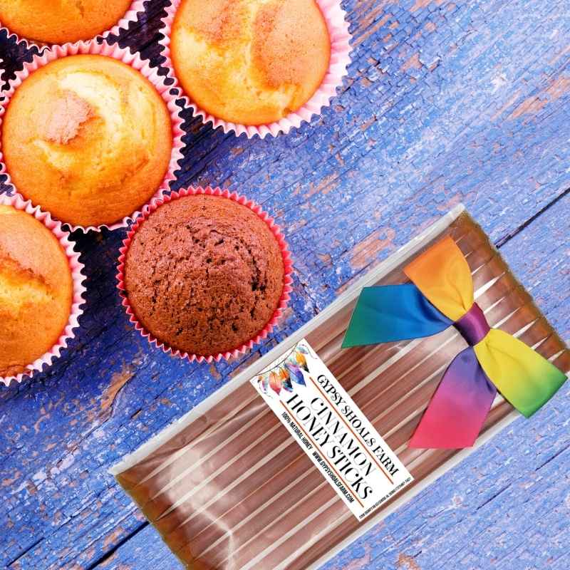 Cinnamon Infused Honey Sticks | Gypsy Shoals Farm